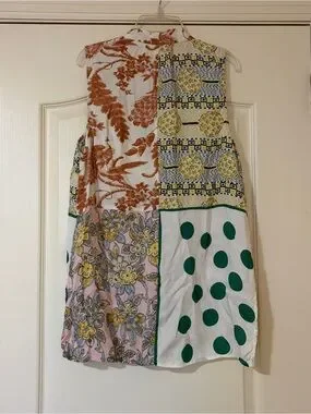 Moulinette Soeurs | Tops | Moulinette Soeurs Mixed Floral Geometric ...